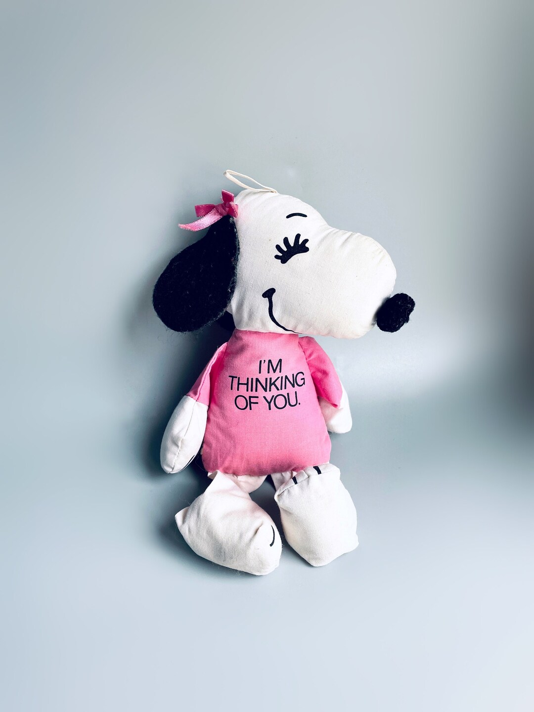 Snoopy Peanuts Belle Beanie Toy Doll 1970's Rare Vintage - Etsy