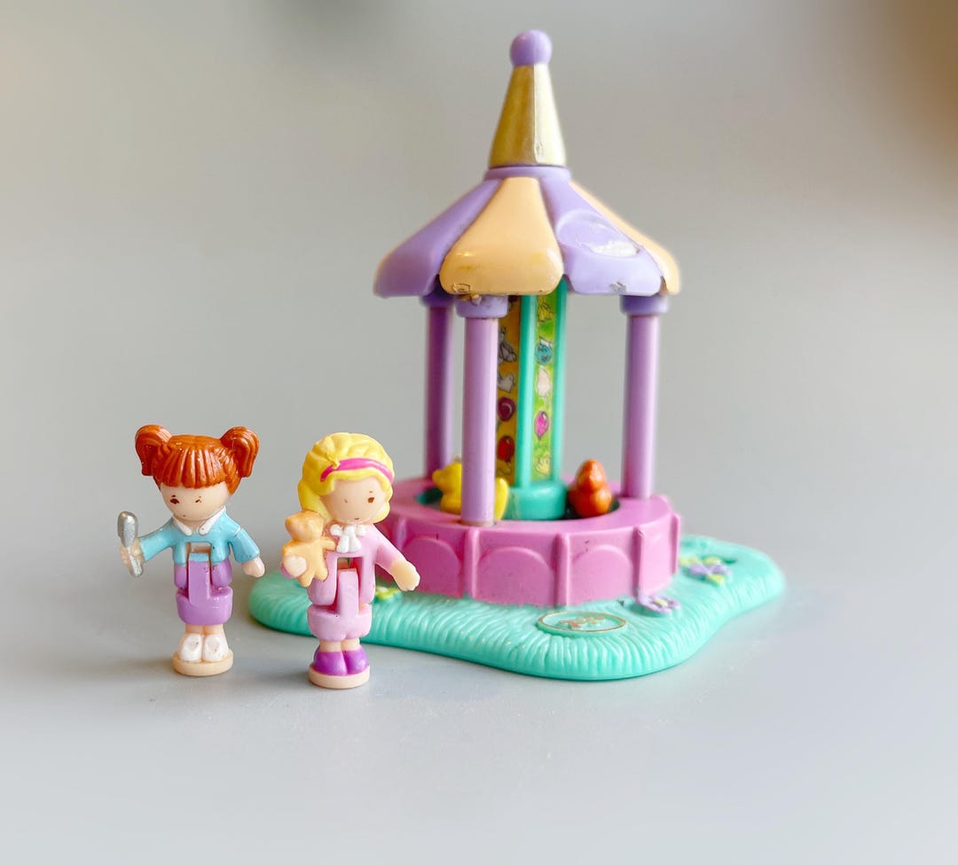 Polly Pocket Duck Chase Complete, Fun Fair Ride, 90's Polly Pocket ...