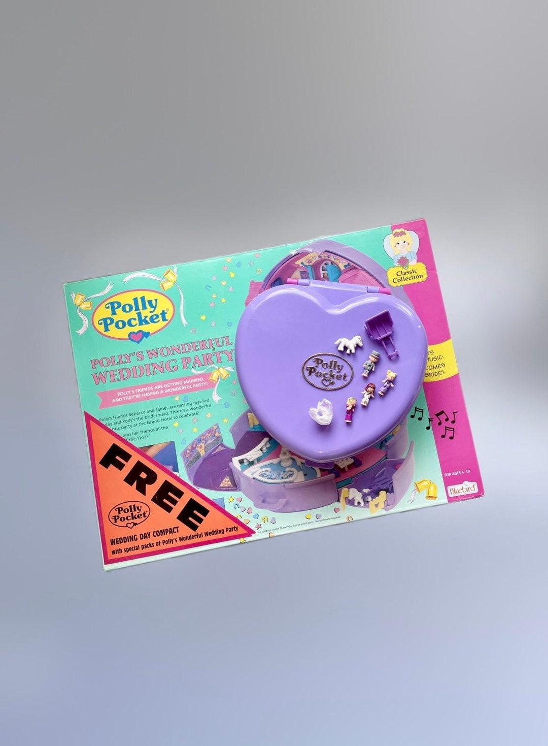 Polly Pocket Boxed Polly's Wonderful Wedding Party, Musical Dream ...