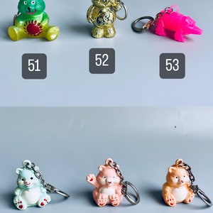 90’s Keychains- CHOOSE YOUR OWN- Nostalgic Character Keyrings, Garfield ...