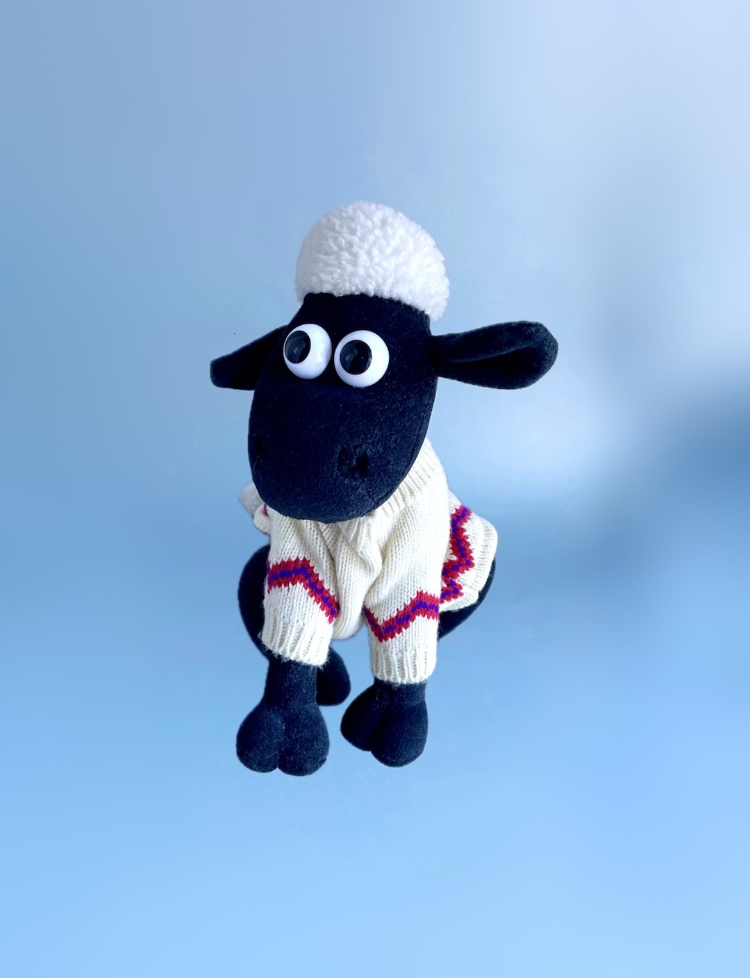 Shaun the Sheep Plush, Wallace & Gromit Vintage 1989, Shaun Sheep in ...