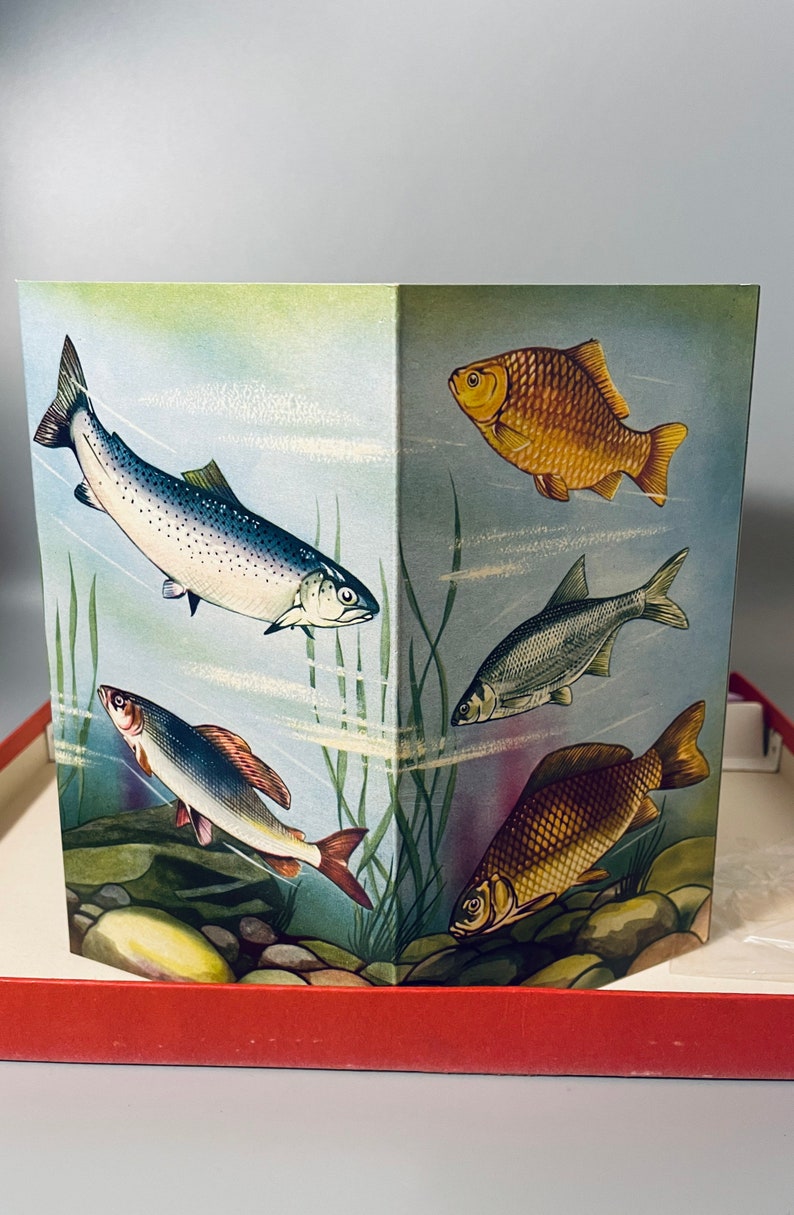 Merit 1960s Magnetic Fishing Game Vintage Board Games 60s - Etsy