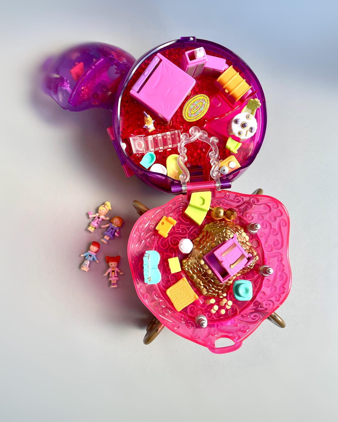 Polly Pocket Jewel Magic Ball Sparkle Surprise, Original Polly Pocket ...