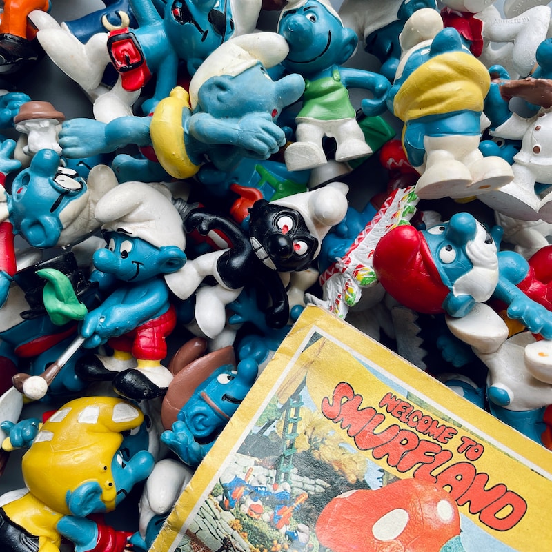 Smurfs Toy Sets - Etsy UK