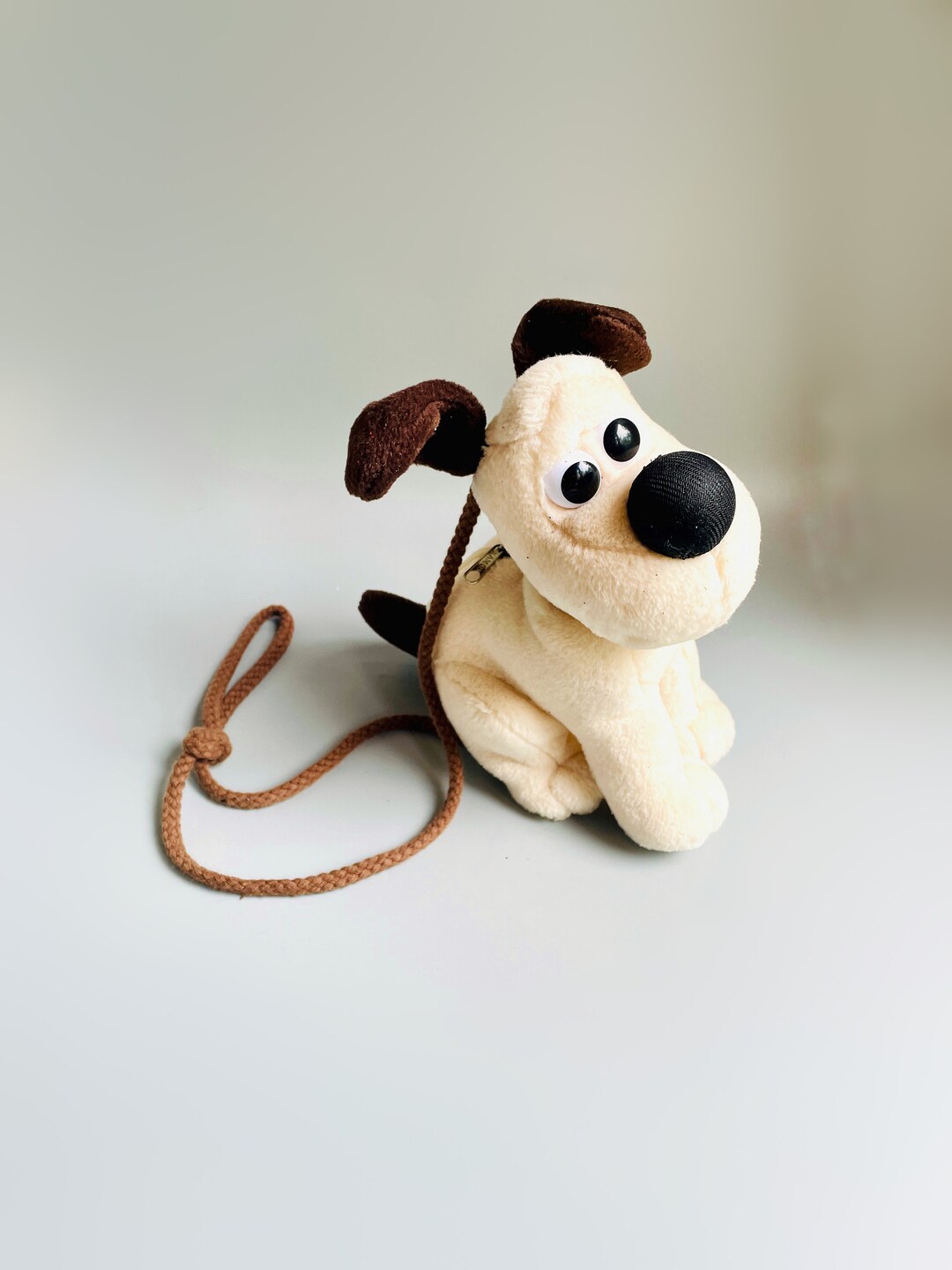 Wallace & Gromit Plush Mini Bag, Gromit Dog Plush Purse, Small Gromit ...
