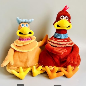 Chicken Run Plush Beanie, CHOOSE YOUR OWN, Mac, Babs, Rocky, Fowler ...