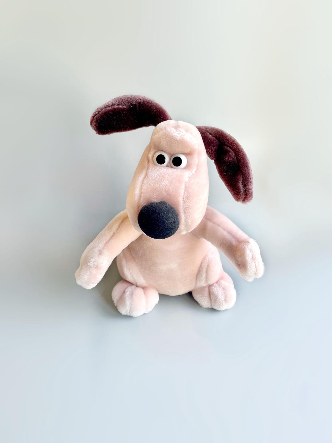 Wallace & Gromit Plush, Gromit Dog Plush Toy Plush Born to Play 1989 ...