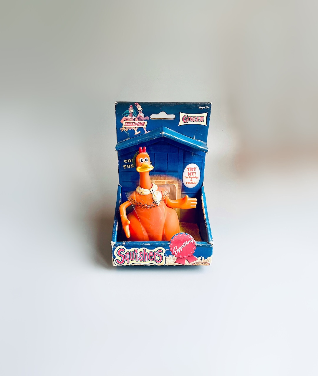 Chicken Run Ginger Squishers in Box, Vintage 2000's Original Chicken ...