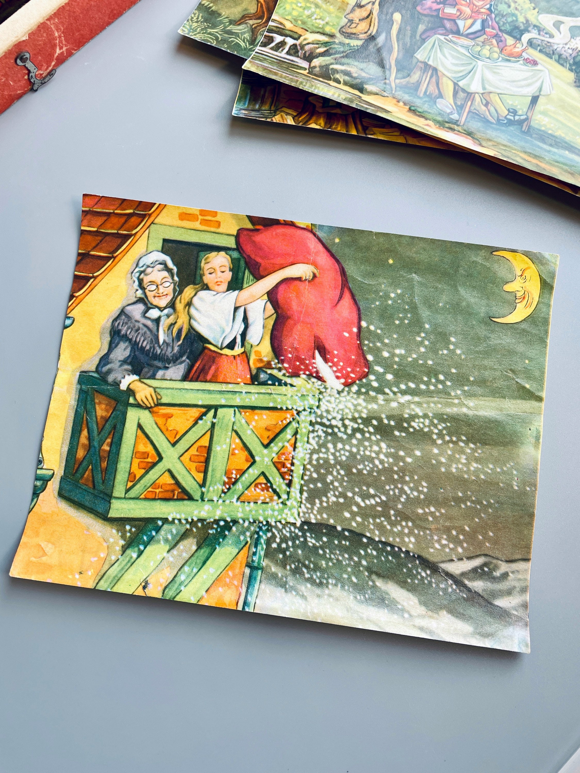 1950s Picture Blocks 50s 60s Toys Illustrated Picture - Etsy UK