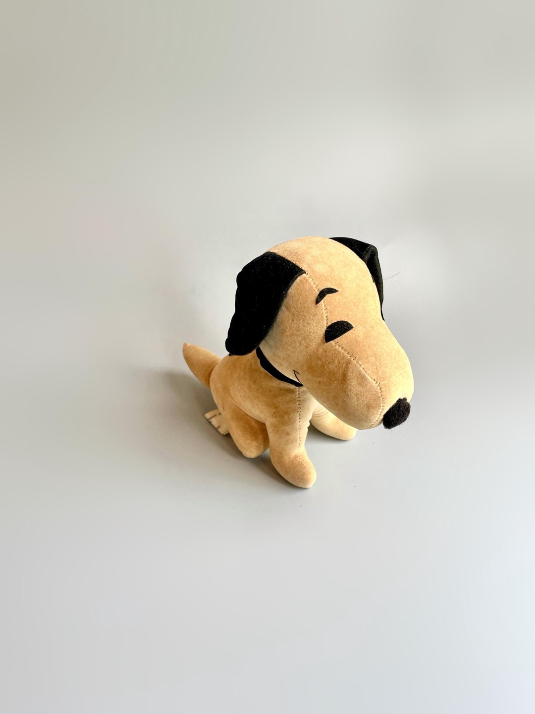 Snoopy Plush,velveteen Snoopy Peanuts Toy Plush, Sawdust Stuffed Snoopy ...