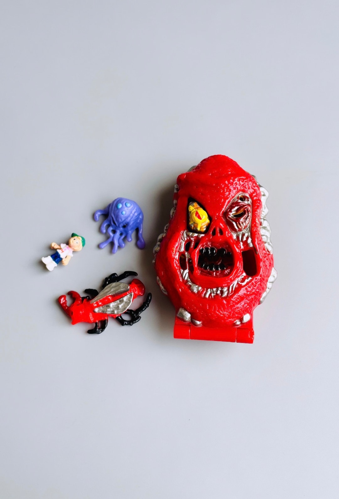 Mighty Max Lava Beast COMPLETE, 90's Mighty Max Horror Heads Horror ...