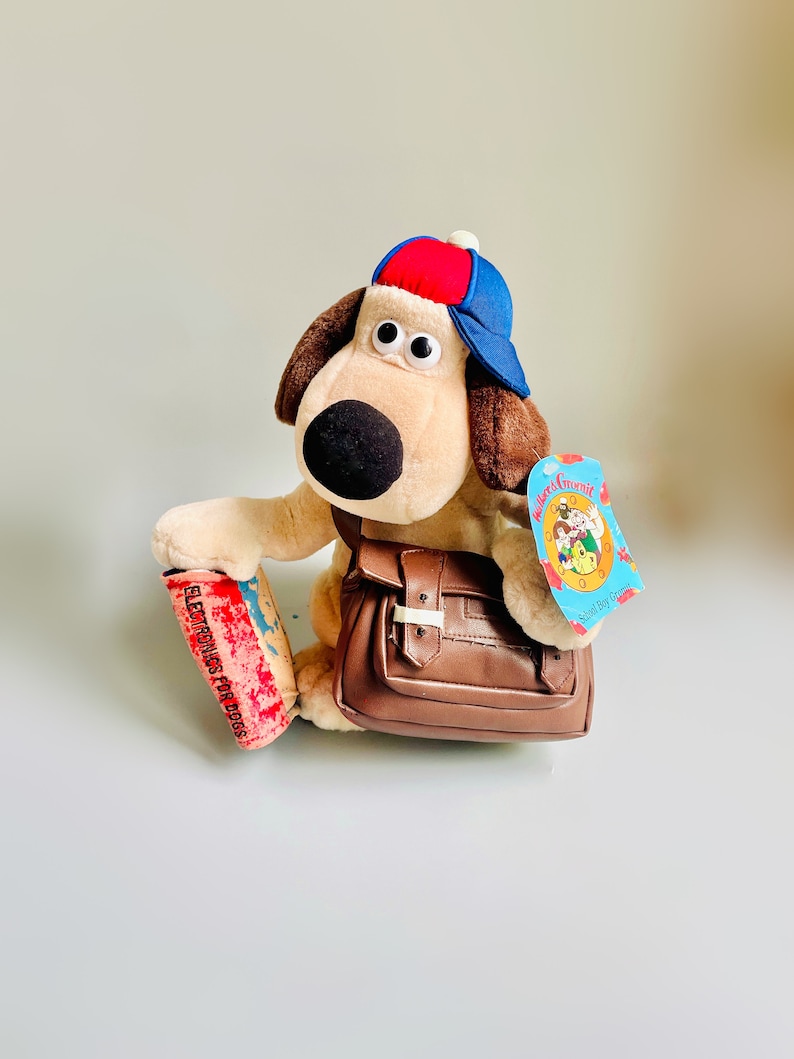 Wallace Gromit School Boy Gromit Dog Plush, Wallace & Gromit Plush ...