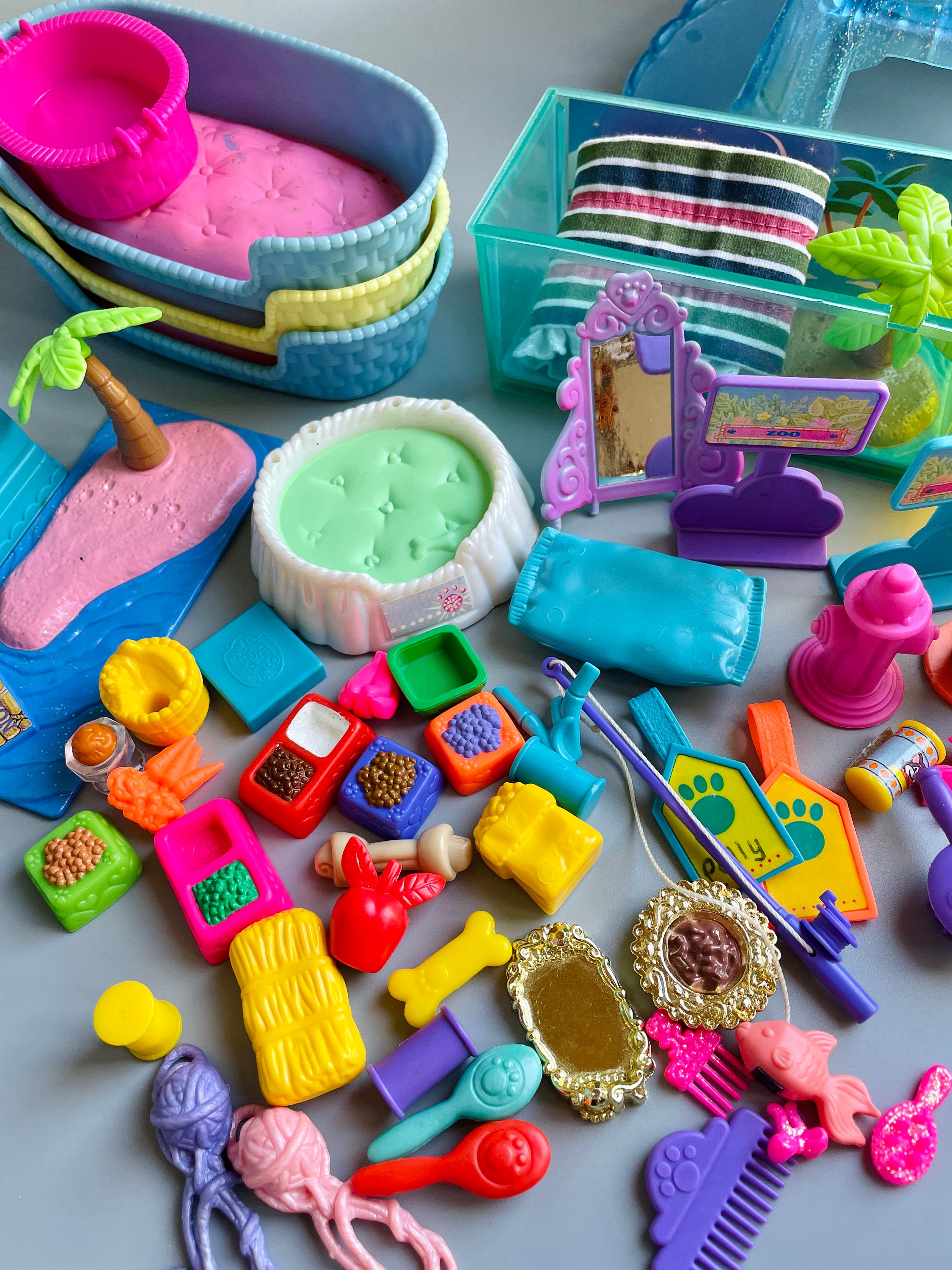Kenner Littlest Pet Shop Accessories, CHOOSE YOUR OWN, 90's Lps Food ...