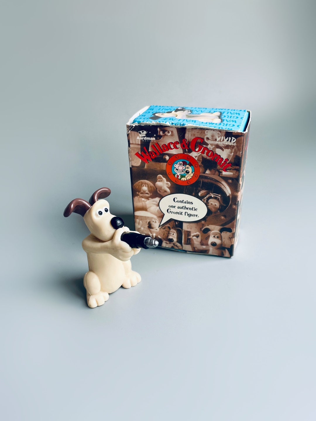 Gromit With Screwdriver Gun Figurine, A Grand Day Out Wallace and ...