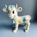 Vintage Cow Squeak Toy Doll, 60’s Kitsch Squeak Toy, Vintage Rubber Cow ...