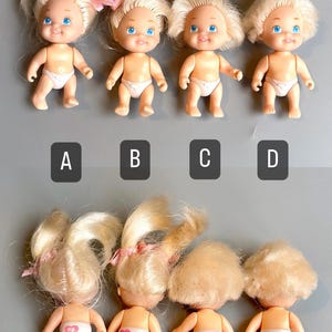 Tyco Quints Babies, CHOOSE YOUR OWN, Vintage Mini Quintuplet Dolls ...