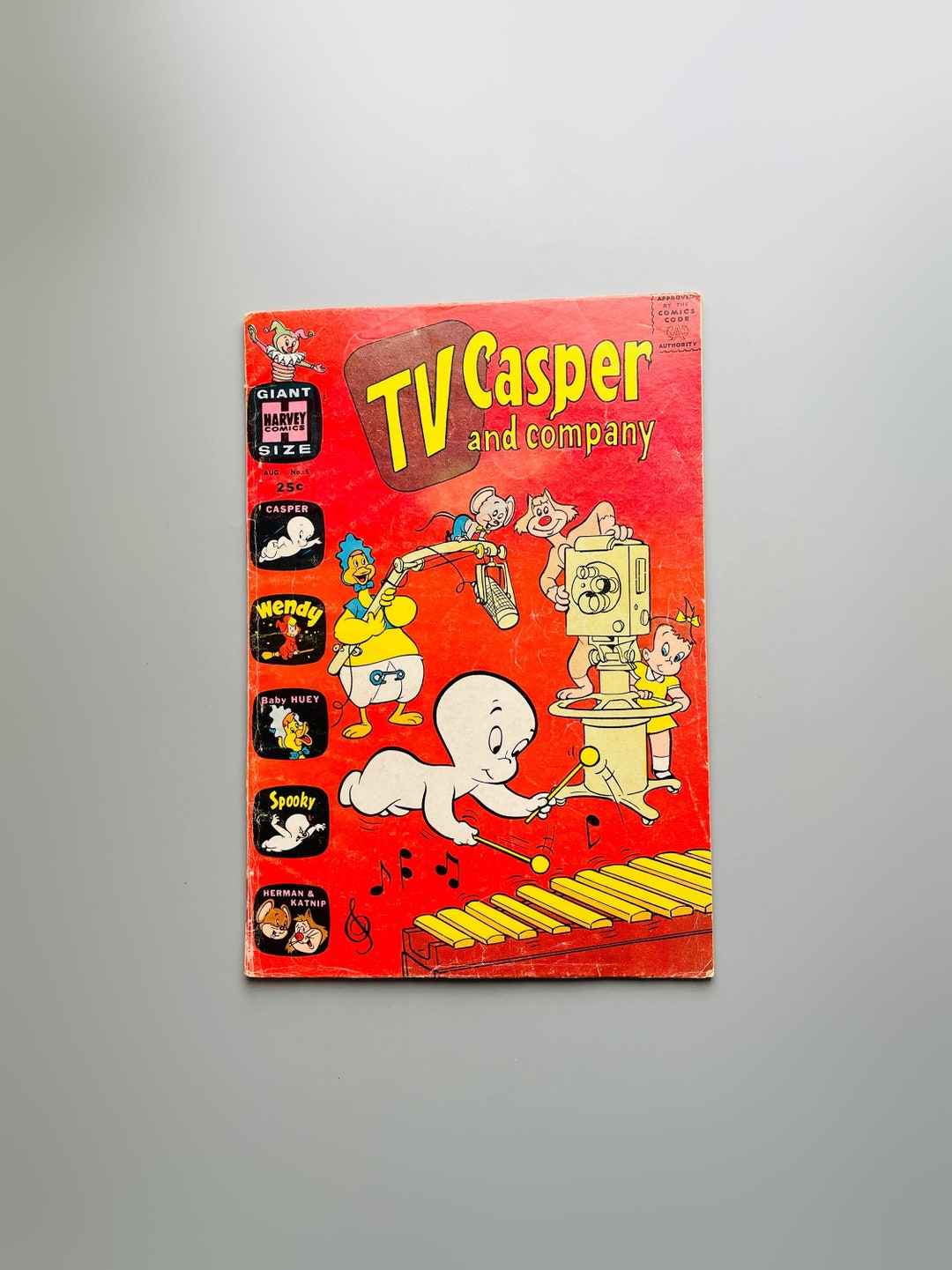 TV Casper and Company #5 Comic 1964, Original Casper the Friendly Ghost ...