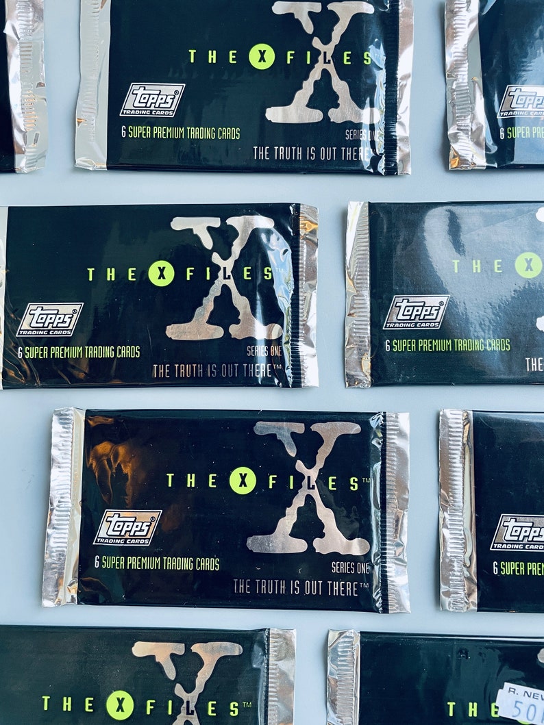 X-files Trading Cards, 90's Season 1 Trading Cards X Files 90's Sealed ...