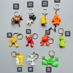 Vintage Keychains 1960's, 70's 80's Key Rings, CHOOSE YOUR OWN ...