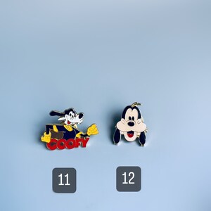 Retro Disney Enamel Pin Badges, CHOOSE YOUR OWN, Disney Badges, Goofy ...