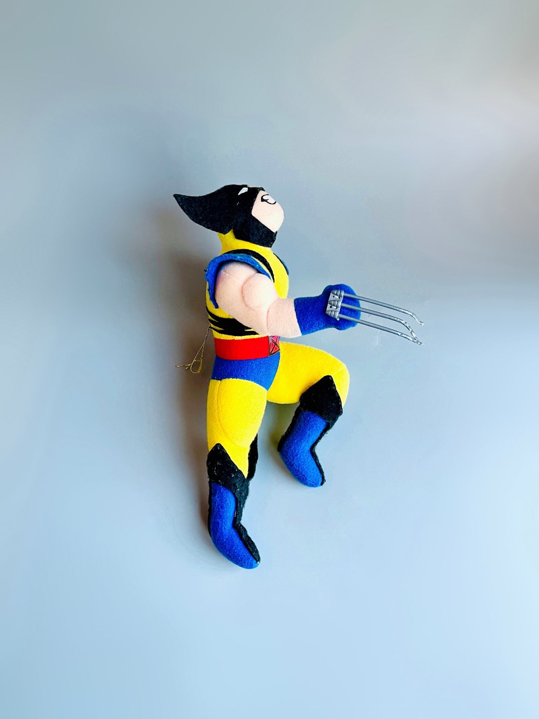 X-men Marvel Wolverine Plush 8" 1994 Vintage, Marvel Superheros 90's ...