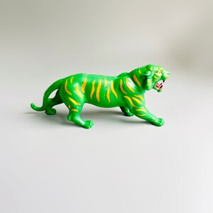 He-man Battle Cat Cringer Motu 80's Vintage Green Tiger Battle Cat ...