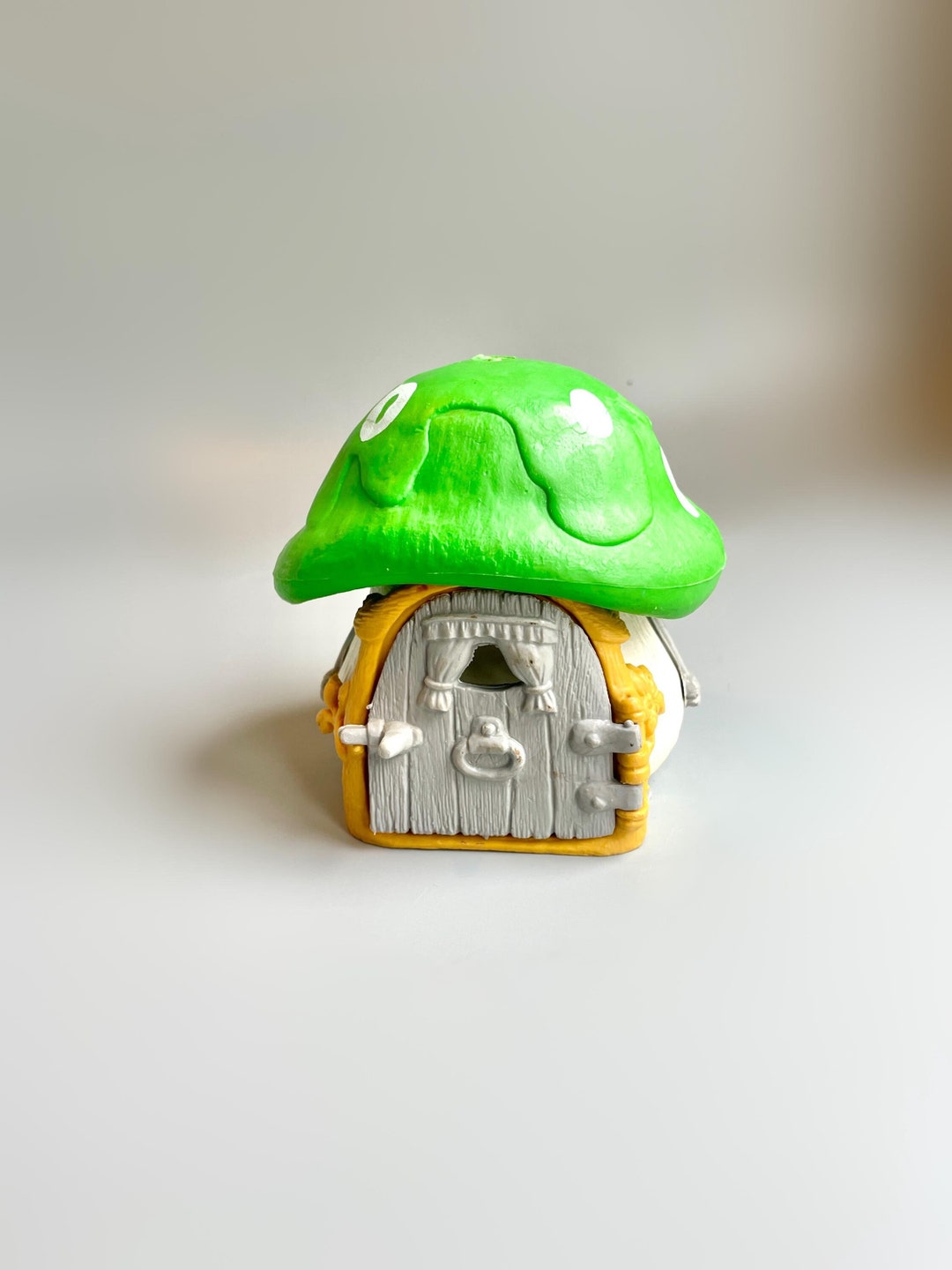 Vintage Smurf House, Vintage Schleich Peyo Smurf Mushroom House SMALL ...