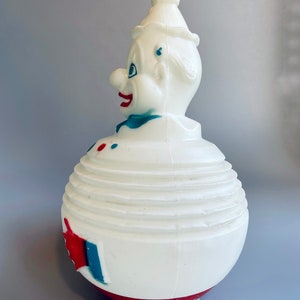 Creepy Clown Weeble Accordion, Roly Poly Vintage Clown Toy, Squishy ...