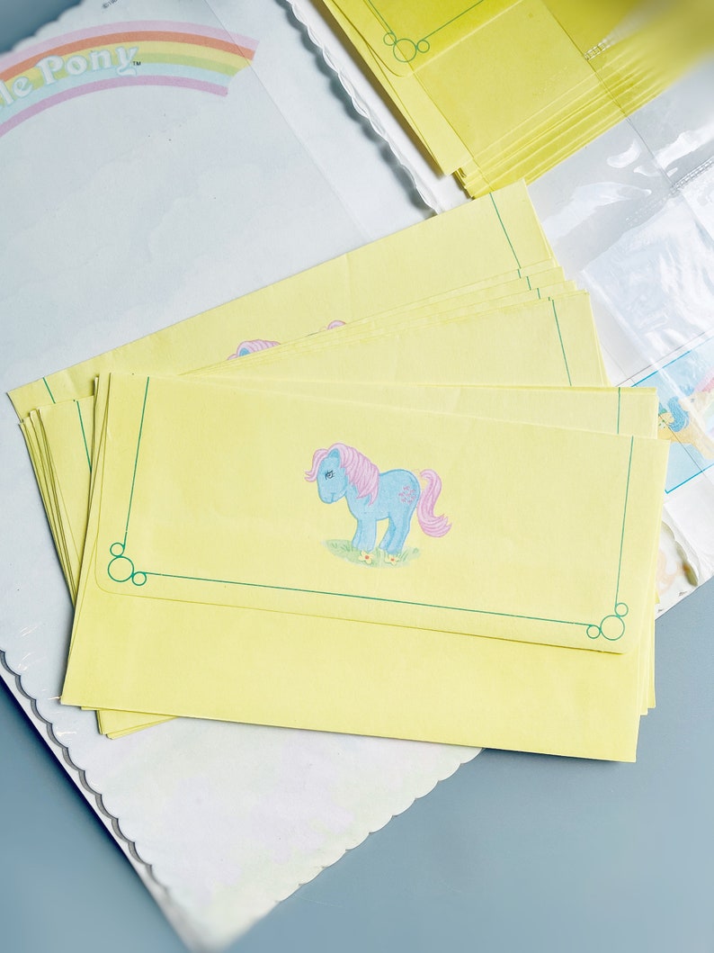 My Little Pony G1 80'S Stationery Set RARE Vintage My - Etsy