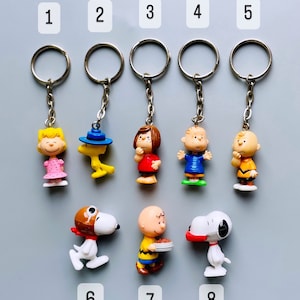 Mini Snoopy Peanuts Keyrings, CHOOSE YOUR OWN, United Feature, Snoopy ...