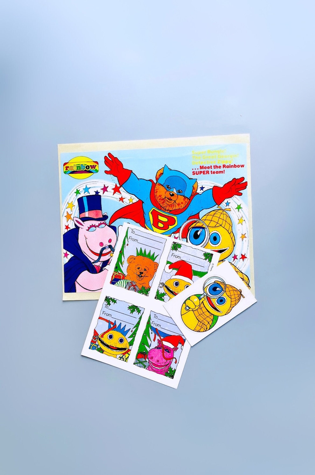 80's Rainbow Tv Show Stickers, CHOOSE YOUR OWN, Vintage 1980's Stickers ...