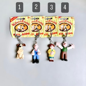 Wallace & Gromit Keychains | CHOOSE YOUR OWN | Wallace and Gromit Small ...
