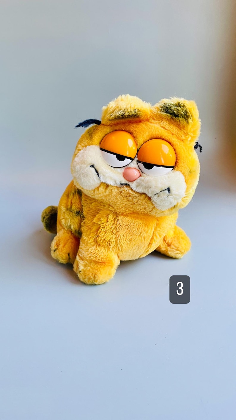 Vintage Garfield Plush, CHOOSE YOUR OWN, Retro 80's Garfield Plush ...