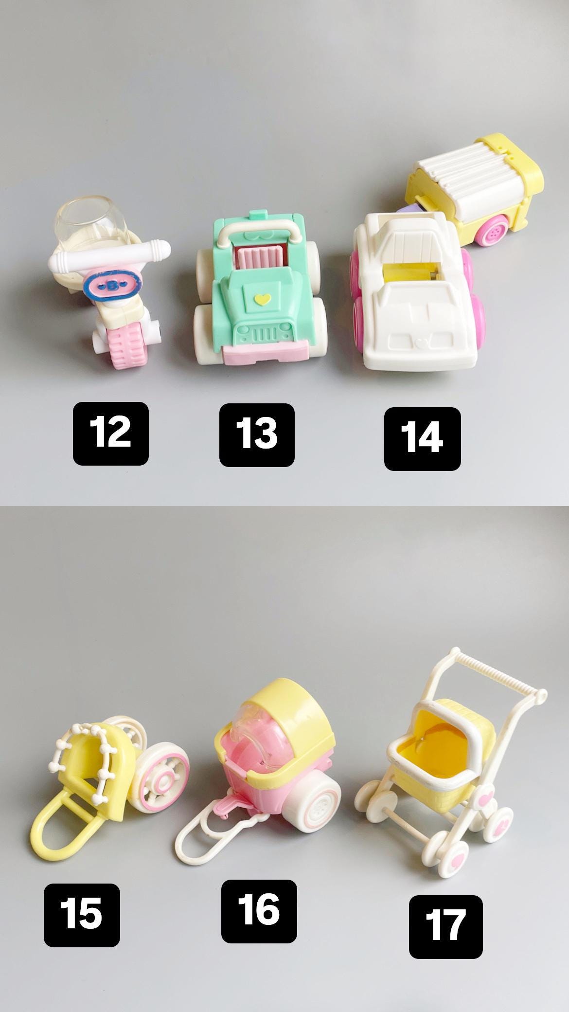 Fisher Price Smooshees Acessories, CHOOSE YOUR OWN, Vintage 80's ...