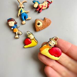 The Magic Roundabout Pin Badges, 2000's Magic Roundabout Remake Rubber ...