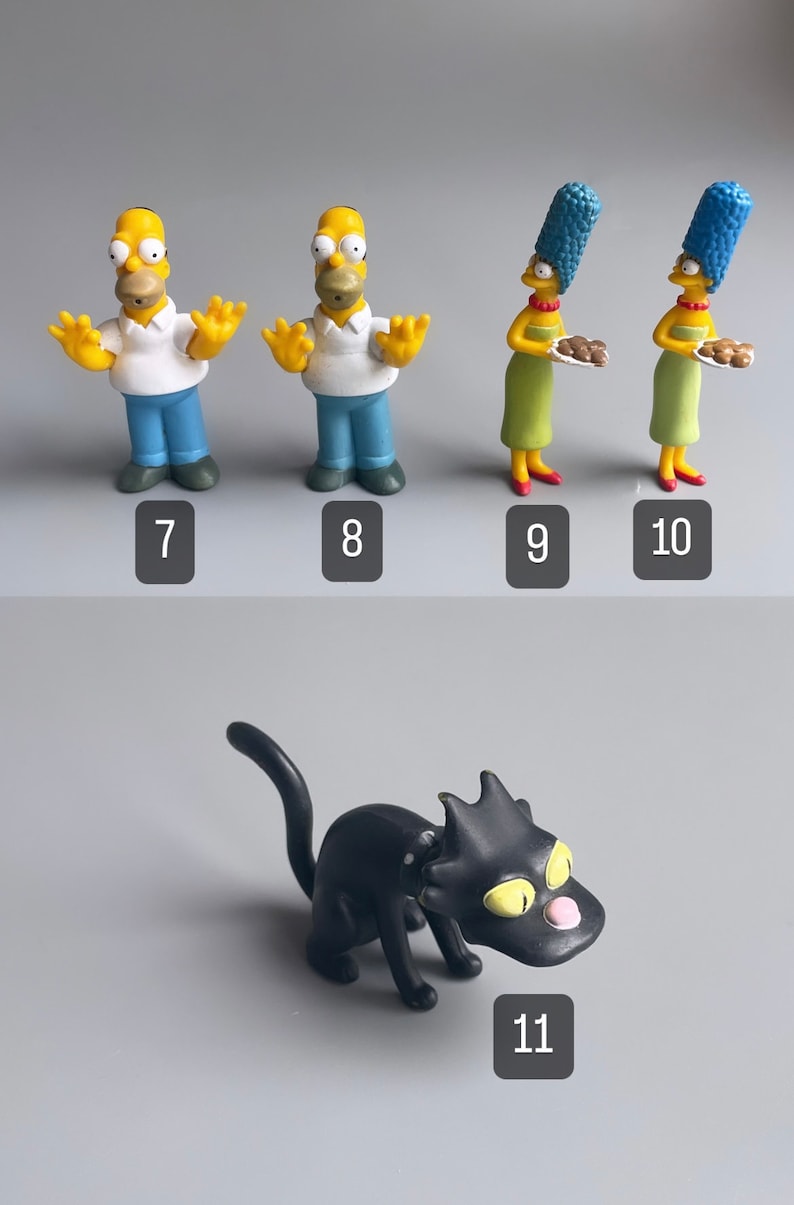 Vintage 1997 Simpsons Mini Figure: Choose Your Own Collectible, Retro ...