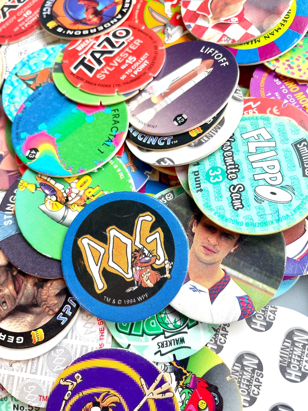 90's Pogs, Vintage Pogs Lucky Dip, 90's Lion King, Tazos, Pokemon ...
