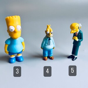 1990's Simpsons Figures, CHOOSE YOUR OWN, Simpsons Wind up Arco Toys ...
