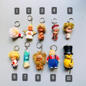 Vintage Keychains 1960's, 70's 80's Key Rings, CHOOSE YOUR OWN ...