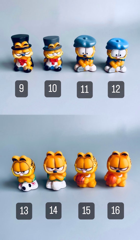 Vintage Garfield Figures, CHOOSE YOUR OWN, Retro Garf… - Gem