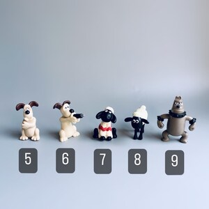 Wallace & Gromit Figures | CHOOSE YOUR OWN | Wallace and Gromit Small ...