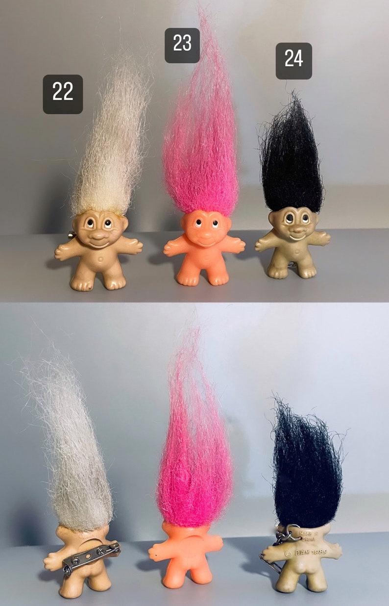 Small Russ Trolls Dam Trolls CHOOSE YOUR TROLL Mini Troll - Etsy