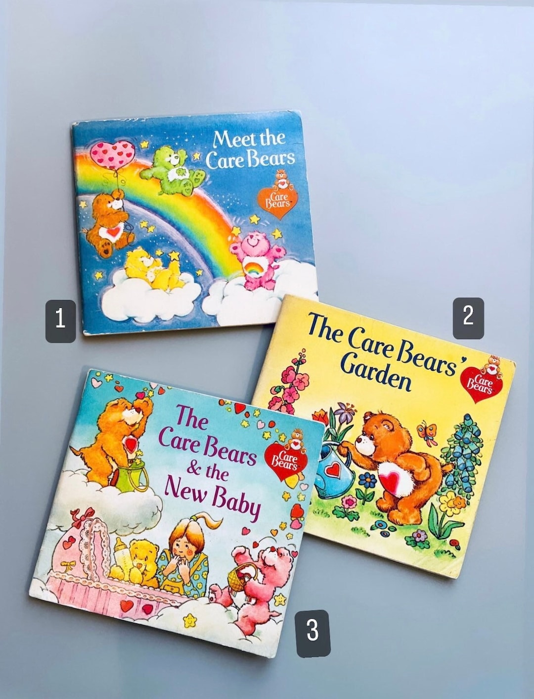 Care Bear Story Books Original 80s Care Bear Books Vintage - Etsy