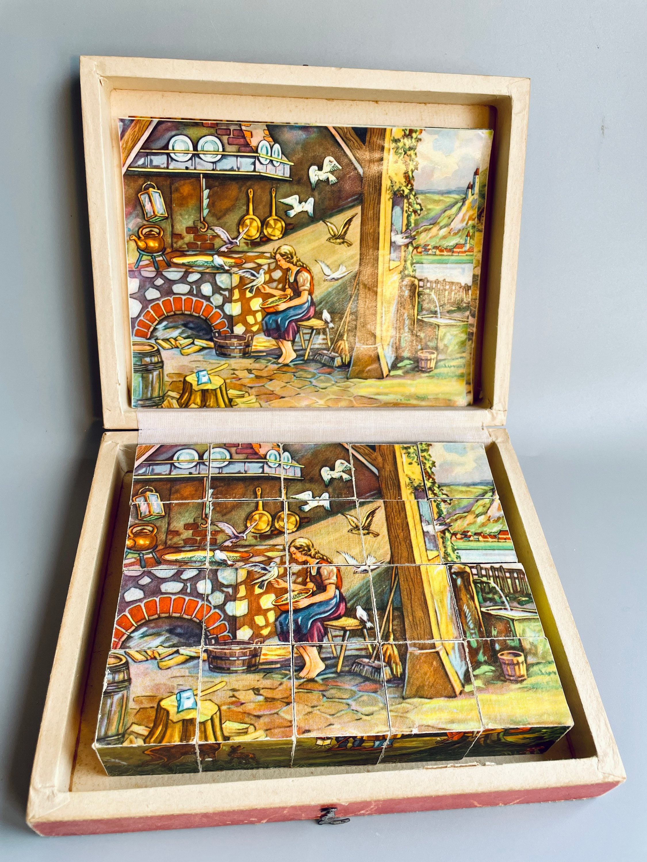 1950s Picture Blocks 50s 60s Toys Illustrated Picture - Etsy UK