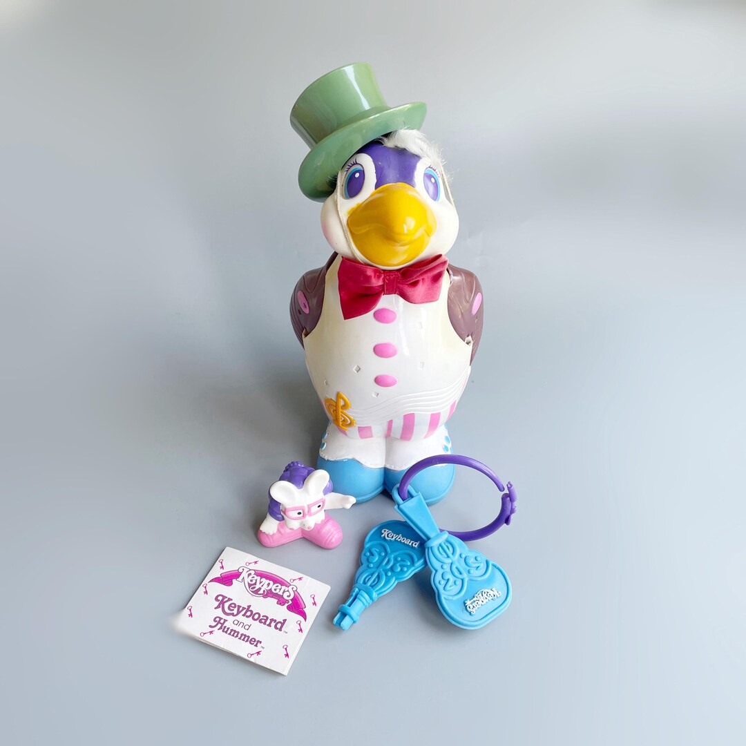 Keypers Keyboard Penguin COMPLETE, Vintage Tonka Keypers Penguin With ...
