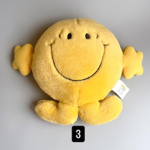 Mr Men Plush, CHOOSE YOUR OWN, Mr Happy Golden Bear 90's Retro Mr Men ...