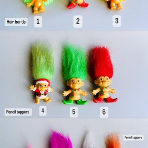 Small Russ Trolls, Dam Trolls | CHOOSE YOUR TROLL | Mini Troll Pencil ...