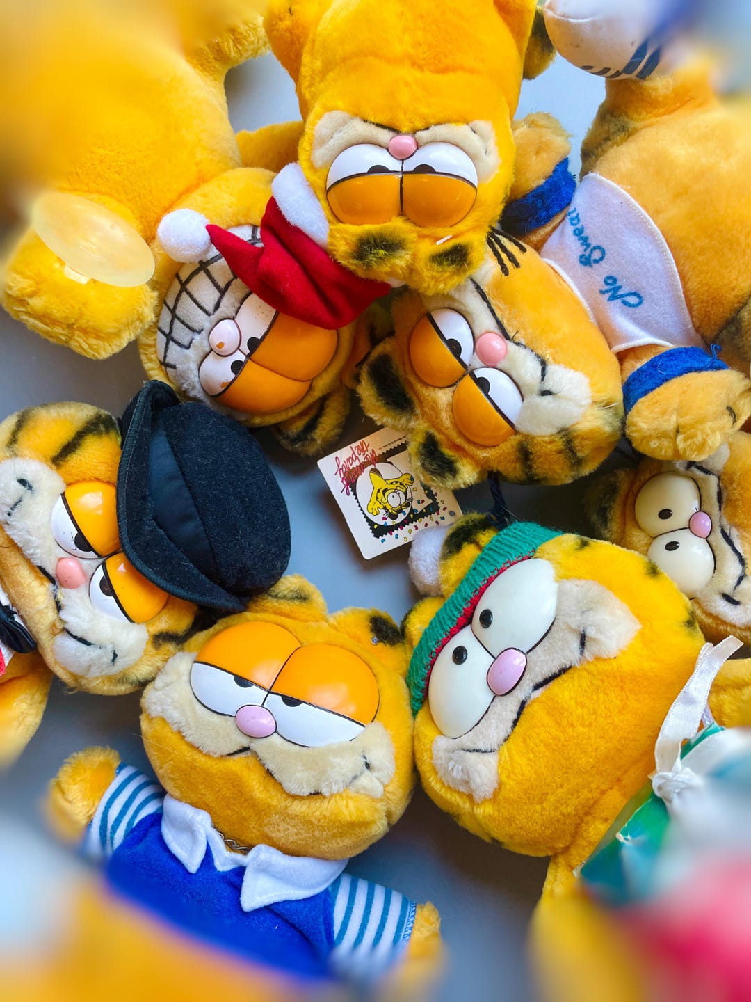 Vintage Garfield Plush, CHOOSE YOUR OWN, Retro 80's Garfield Plush ...