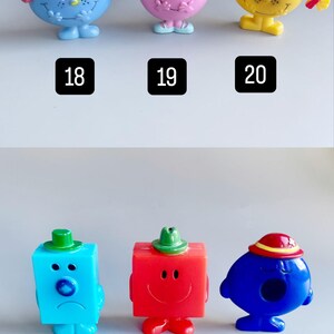Mr Men Figurines, CHOOSE YOUR OWN 90's Retro Mr Men Figures, Little ...
