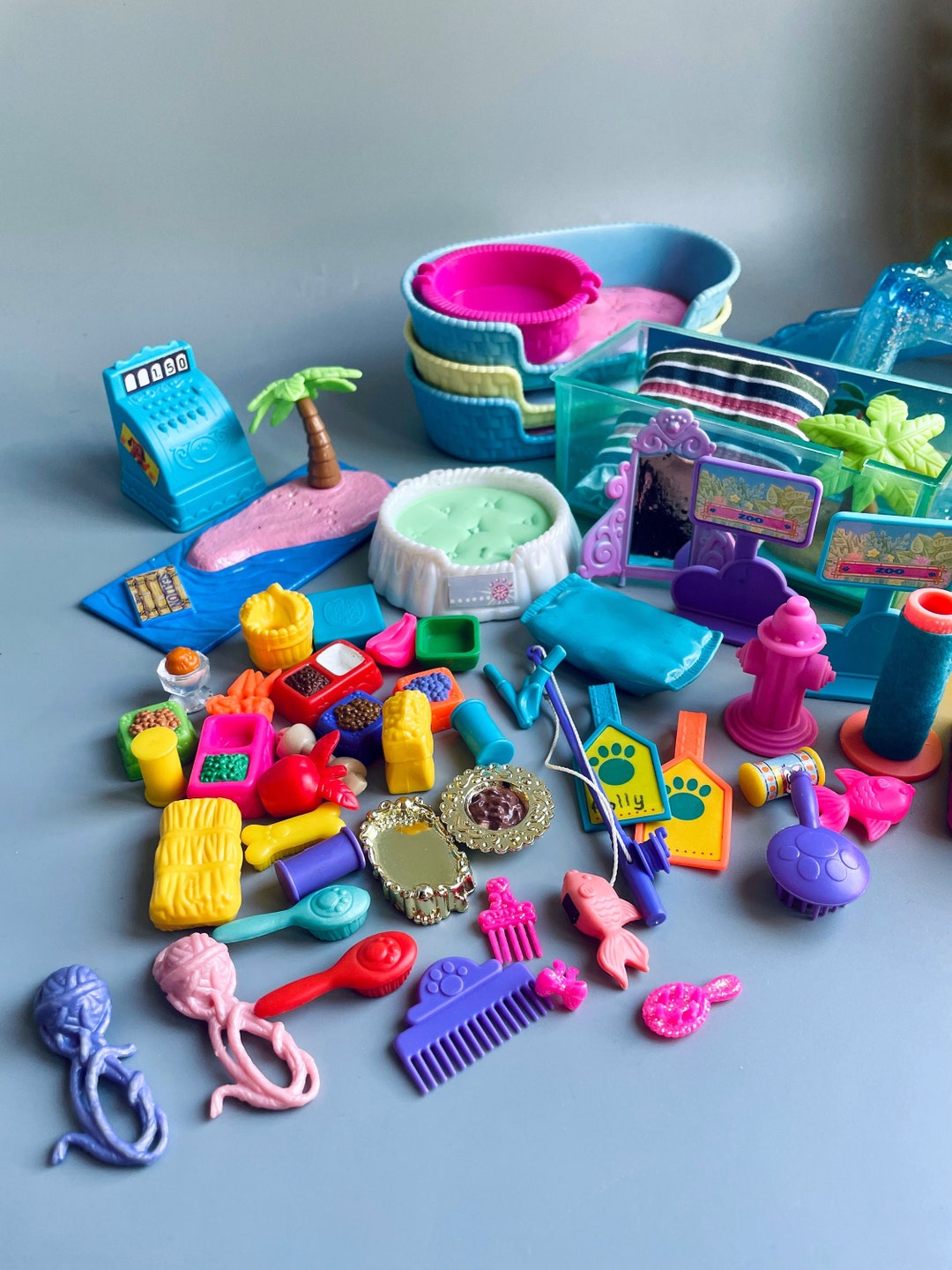 Kenner Littlest Pet Shop Accessories, CHOOSE YOUR OWN, 90's Lps Food ...